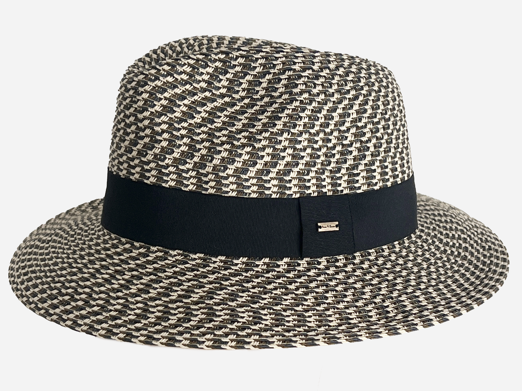 Panama Style Straw Hat Mixed Brown – BROTHER HATTERS