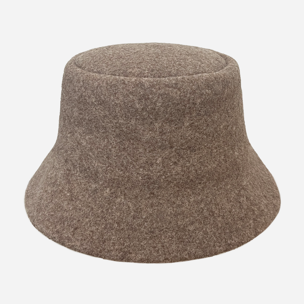 Wool Bucket Hat Brown – BROTHER HATTERS
